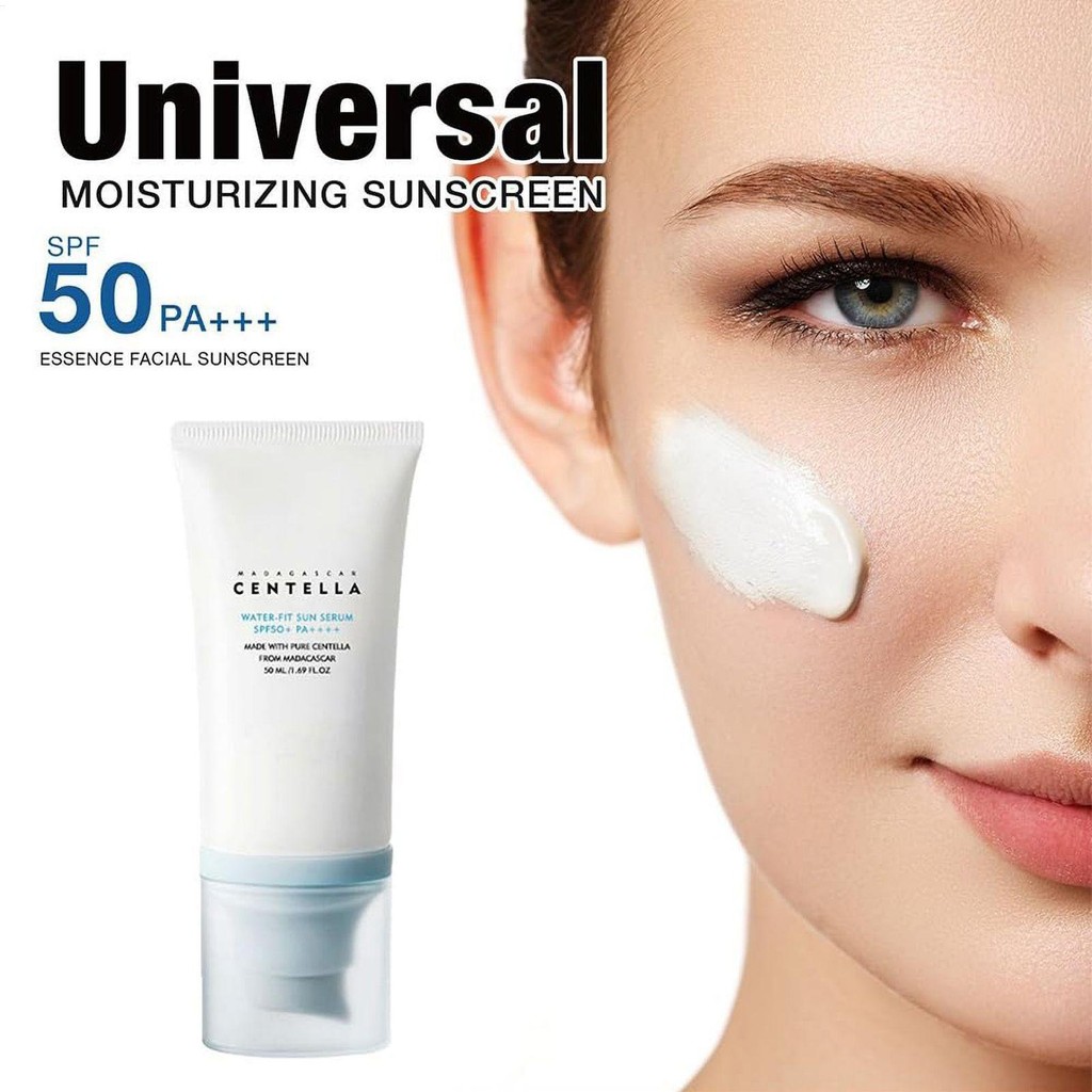Madagascar Centella Asiatica Sunscreen SPF 50 Broad Spectrum UV ...