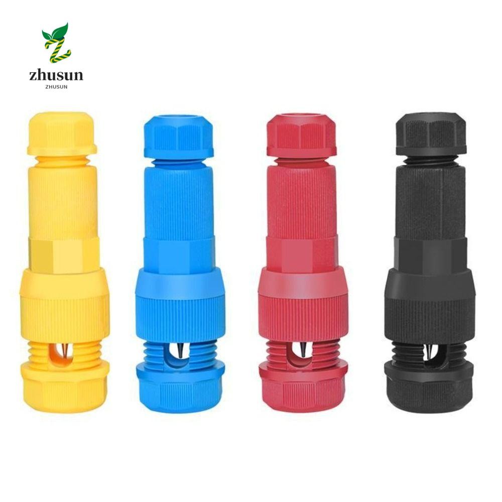 ZHUSUN ขั้วต่อสายไฟ, กันน้ําแรงดันต่ํา Fastlock เจาะเชื่อมต่อ, ข้อต่อสาขาพร้อมสายไฟ Crimp ไฟ ...