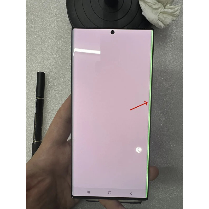 จอ LCD Super AMOLED Note 20 Ultra สำหรับ Samsung Galaxy SM-N985F N986U ...