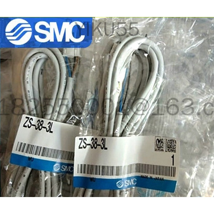 SMC สายไฟของเครื่องวัดความดันมิเตอร์จอแสดงผลดิจิตอล ZS-38/46-3L/4L/5L ...
