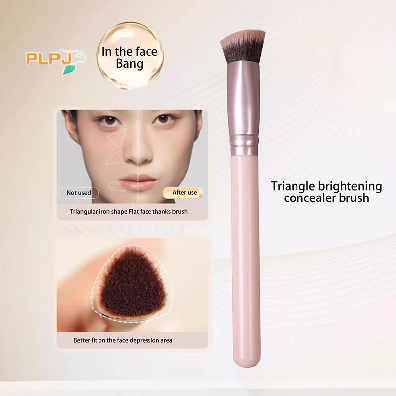 PLPJ Beveled Triangle Highlight Brush Brightening Brush Lacrimal Groove ...