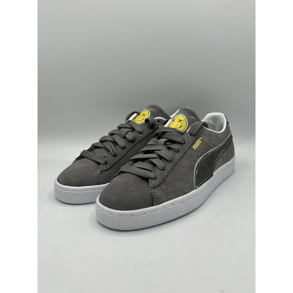 จัดส่งรวดเร็ว รองเท้า PUMA Suede Classic XXI [37491507] Steel Grey/Wht ...