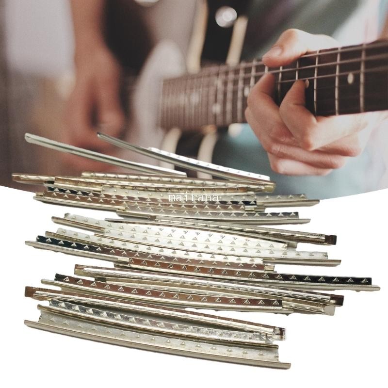 MT 24 ชิ้นกีตาร์ Fret สายไฟ 2 4 2 7 2 9 มม.24 Frets Cupronickel ...