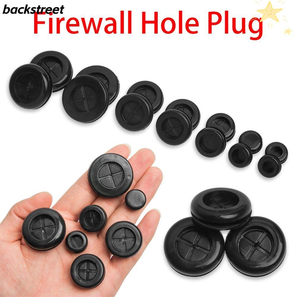 BACKSTAGE 50pcs Firewall Hole Plug ท่อน้ําไฟฟ้าลวดกระบอกวาล์วยึดแหวน ...