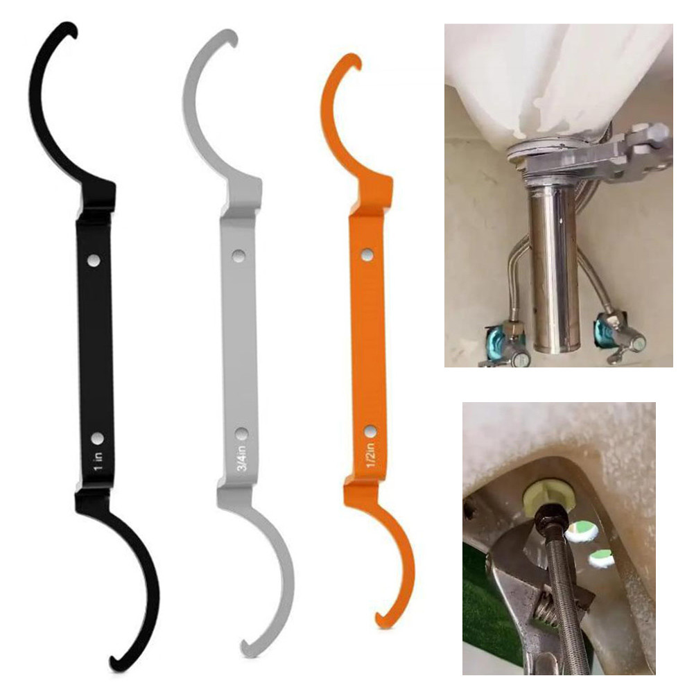 【NEW】Locknut Wrench Set Clear Size Identification Effortless Tightening Design【FAIRLAND-TH ...