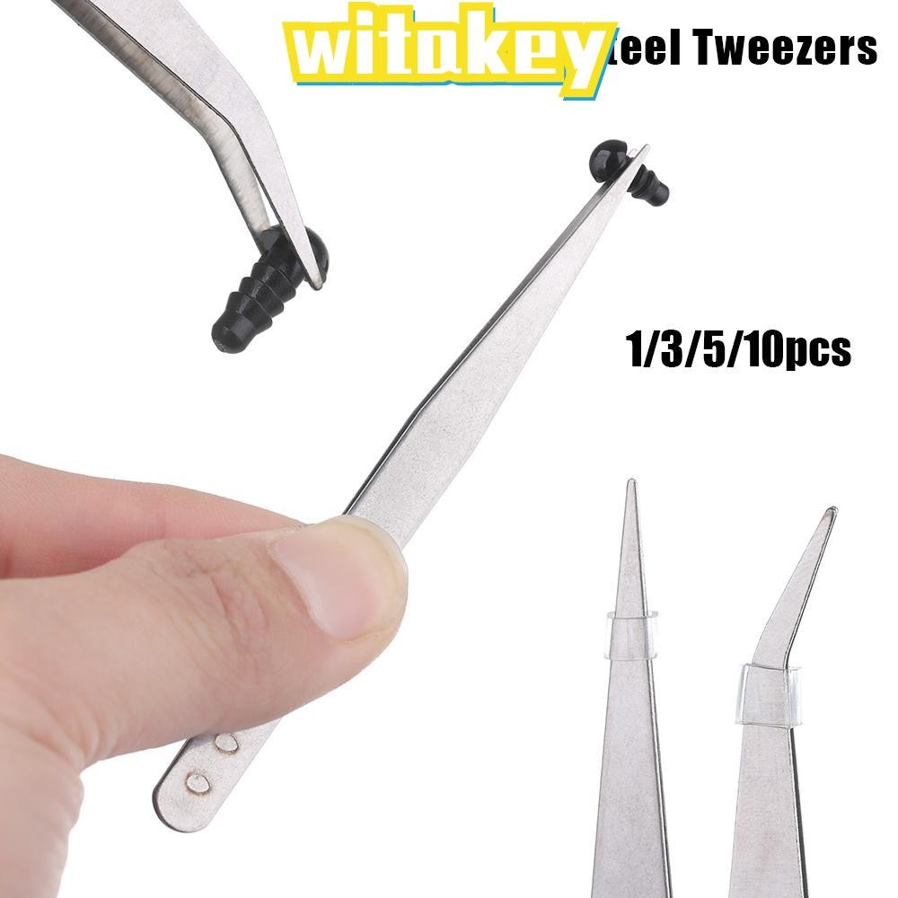 WITAKEY 1/3/5/10 ชิ้นแหนบสแตนเลสโทนเงินปลาพืชคุณภาพสูงคีมเครื่องมือ | Shopee Thailand