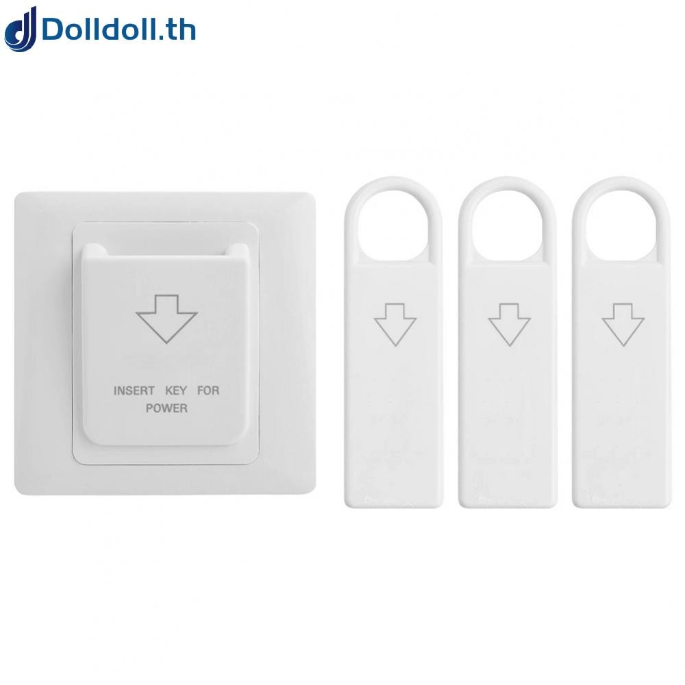 [Dolldoll]Magnetic Card Power Switch 40A with 3 Keys Designed for Hotel ...
