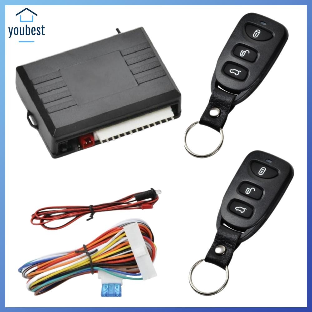 Auto Remote Central Kit 12V Remote Central Locking Kit 315MHz Keyless ...