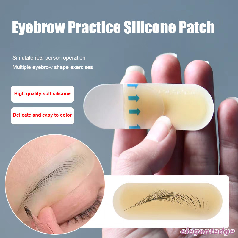 elegantedge Eyebrow Practice ซิลิโคน Patch คิ้ว Tattooing Practice ...