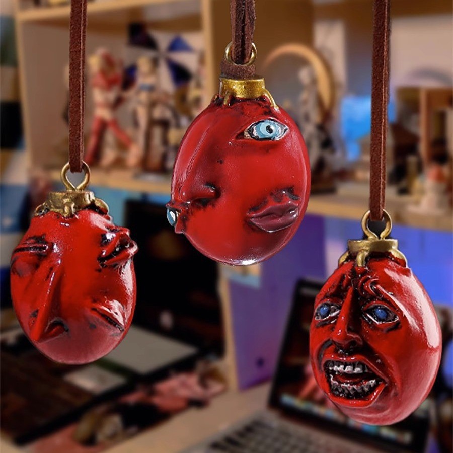 อะนิเมะ Berserk the Crimson Beheri Egg of the King จี้สร้อยคอ Mans คอสเ ...