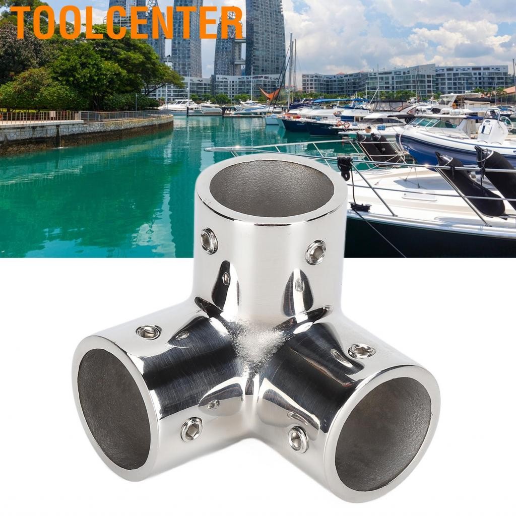 ToolCenter 3 Way Corner Tee Joint 316 Mirror Stainless Steel | Shopee ...