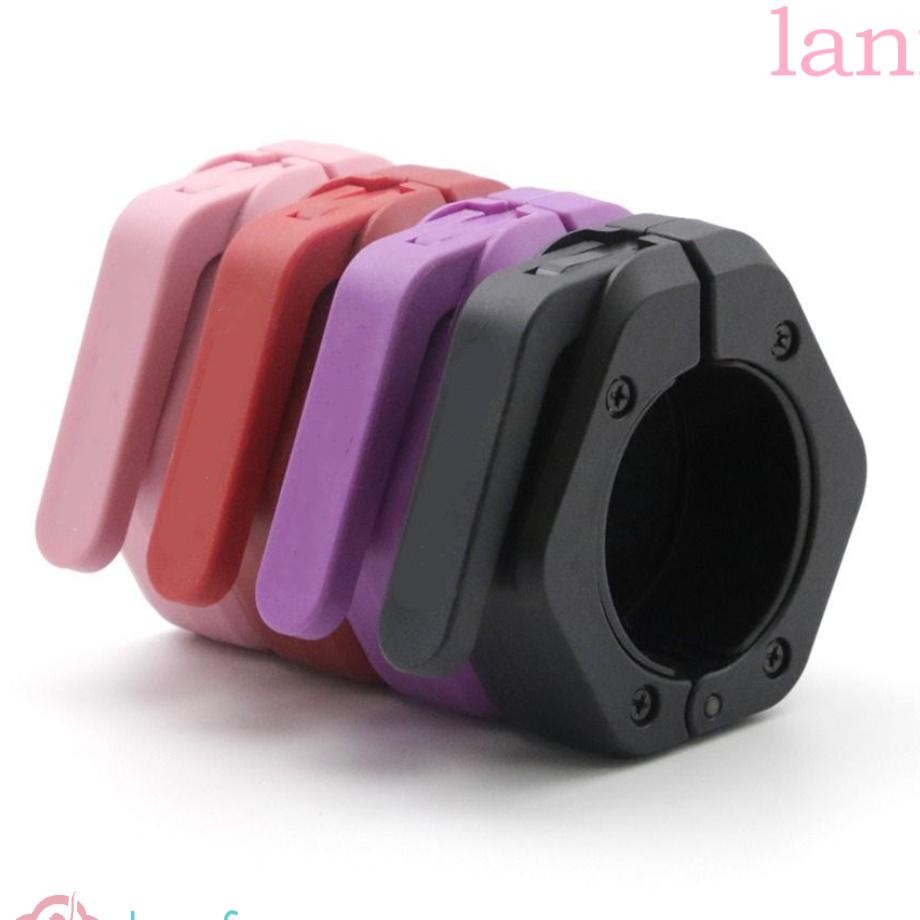 LANFY ยกน้ําหนัก Barbell Clamps, Magnetic Quick Release Barbell Spin ...