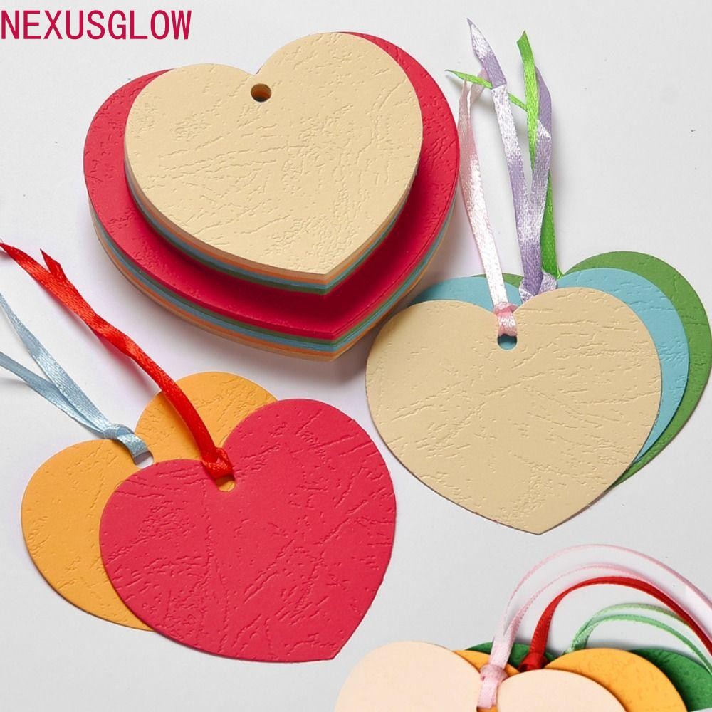 NEXUSGLOW 50 ชิ้นการ์ดข้อความ, Holiday Wishes Hang Wishing Card, Crafts ...
