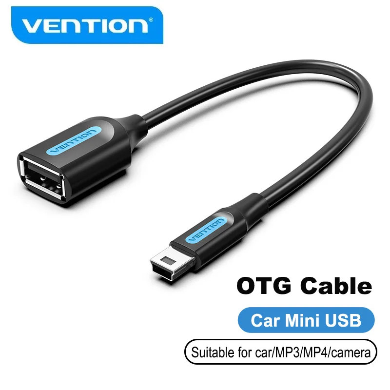Vention Mini USB OTG Adapter Cable Mini USB Male to USB 2.0 Female ...