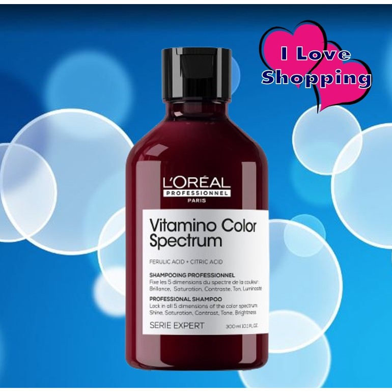 Loreal Vitamino Color Spectrum Shampoo แชมพูดูแลและปกป้องสำหรับผมทำสี ...