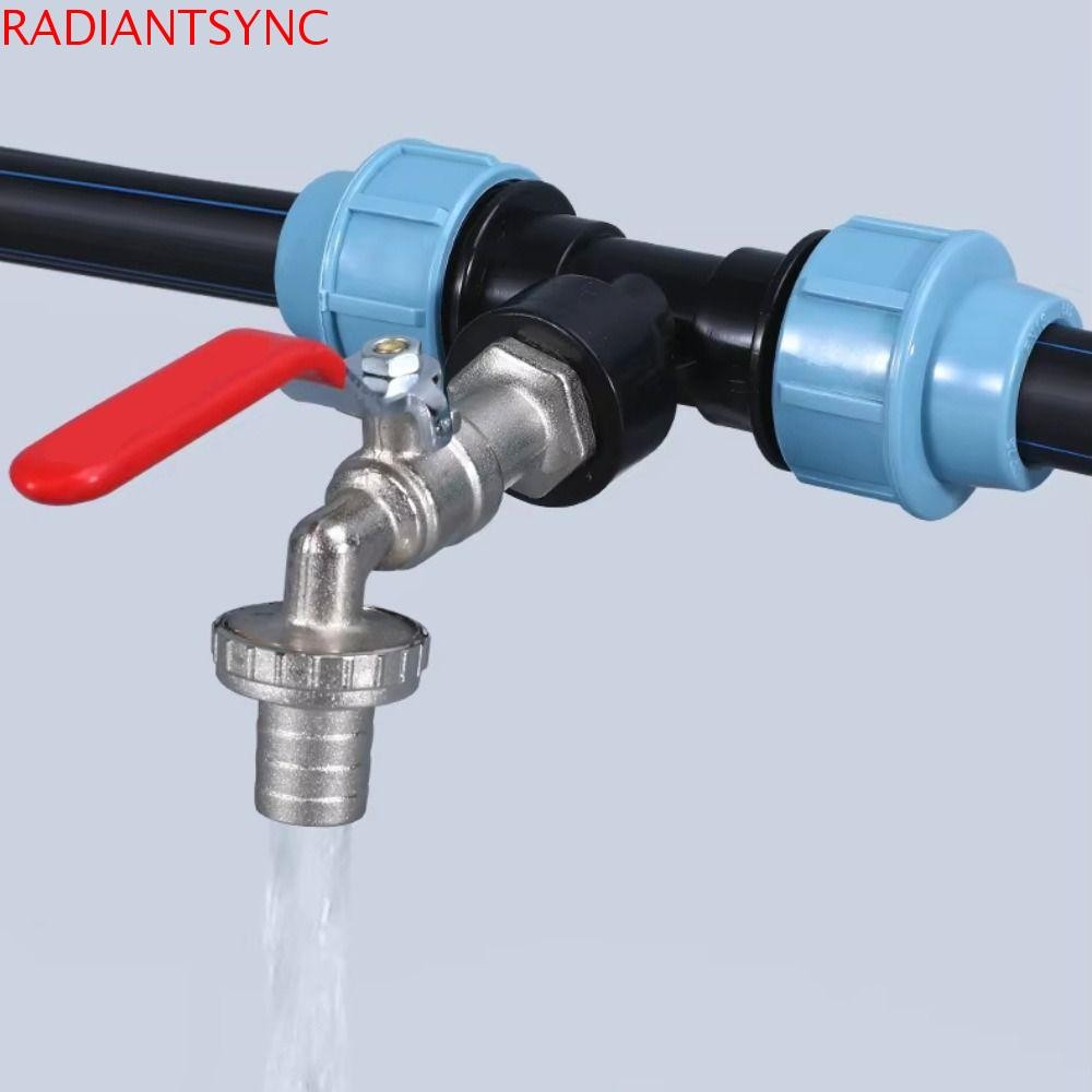 RADIANTSYNC ตัวเชื่อมต่อน้ําสวน, ด้ายหยาบน้ํา 1/2'' 3/4 UBC ข้อต่อท่อน้ําถัง, ขั้วต่อท่อพลาสติก ...