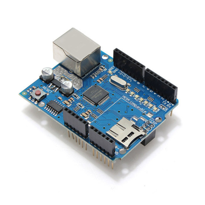 Ethernet Shield Module W5100 Micro SD Card Slot For Arduino UNO MEGA ...