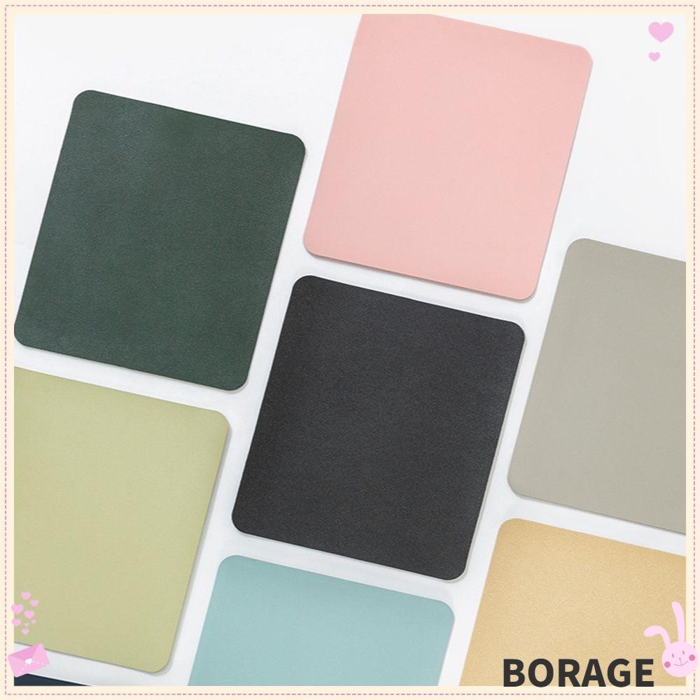 แผ่นรองเมาส์ BORAG 30x24 ซม. แผ่นรองเขียนหนัง PU กันน้ํา | Shopee Thailand