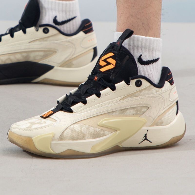 Jordan Luka 2 Low-Top รองเท้าบาสเก็ตบอล Royal Combat สไตล์ Anti-Slip ...