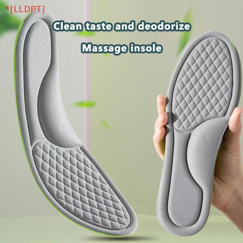 [LLDPT] หน่วยความจำโฟม Nano Insoles Unisex นุ่ม เหงื่อ-Absorbing ...