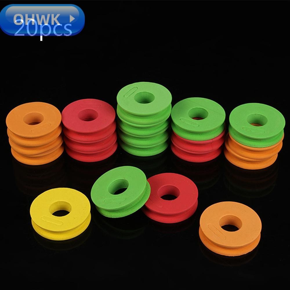 OHWK 20 ชิ้น EVA โฟม Protable Trace Wire 4.5 ซม./7 ซม.Winding Line ...