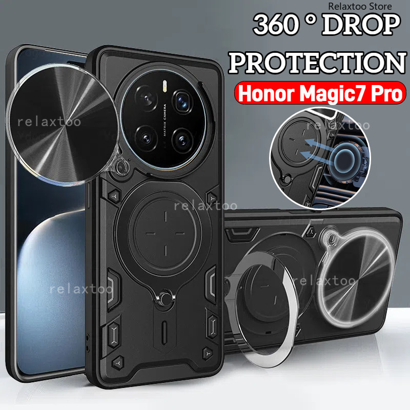 ปลอกสําหรับ Honor Magic7 Magic 7 6 Pro Lite 7Pro 6Pro 7Lite Magic7Pro Magic7Lite 5G โลหะผู้ถือ ...