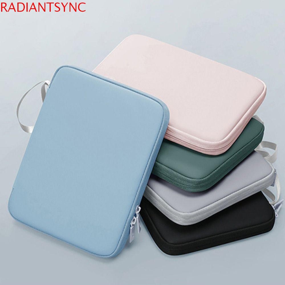 RADIANTSYNC แท็บเล็ตกระเป๋า,กันน้ํา 10.9 12.9 นิ้วกระเป๋าโน้ตบุ๊ค,สําหรับ Pad สีทึบกันกระแทก ...