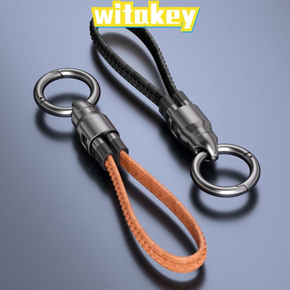 WITAKEY พวงกุญแจสายชาร์จ USB C, สังกะสีอัลลอยด์ 240W สายชาร์จเร็ว, แบบพกพา 5A ชาร์จเร็วกระแสไฟ ...