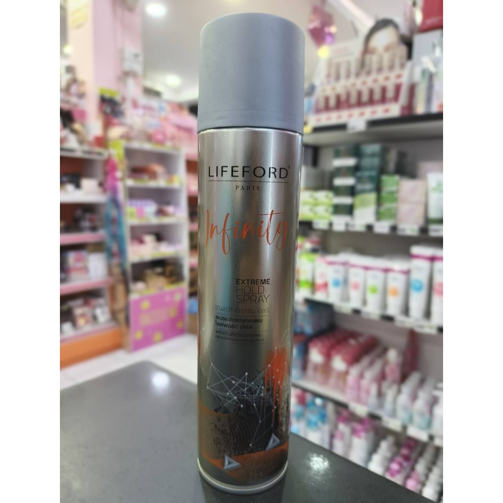 Lifeford สเปรย์จัดแต่งทรงผมไลฟ์ฟอร์ดปารีส อินฟินิตี้เอ็กซ์ตรีมโฮลด์ ...