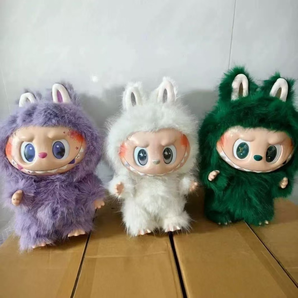 Pop Mart labu labubu labubu Angel Boss zimomo ตุ๊กตาหน้าไวนิลขนาดกลาง ...