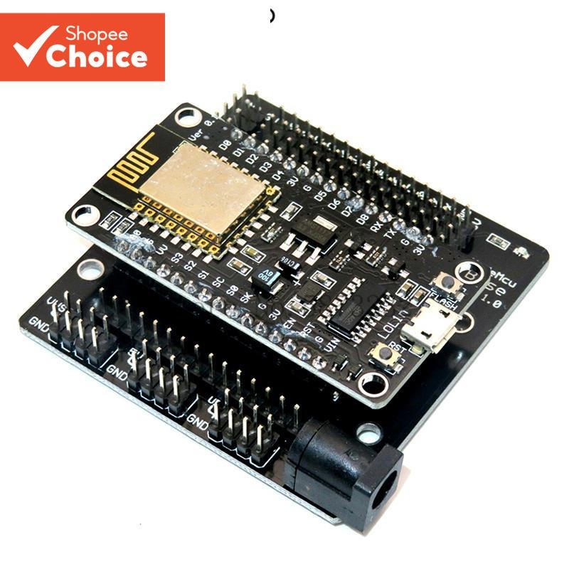Node MCU Development Kit V3 CH340 NodeMCU + มอเตอร์โล่ Wifi Esp8266 Esp-12e diy rc ของเล่นรีโมท ...