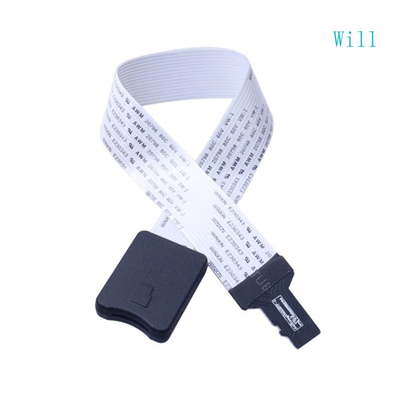 Will Professional Memory Card Extender Adapter TF to Micr0 SD 25 ซม.48 ...