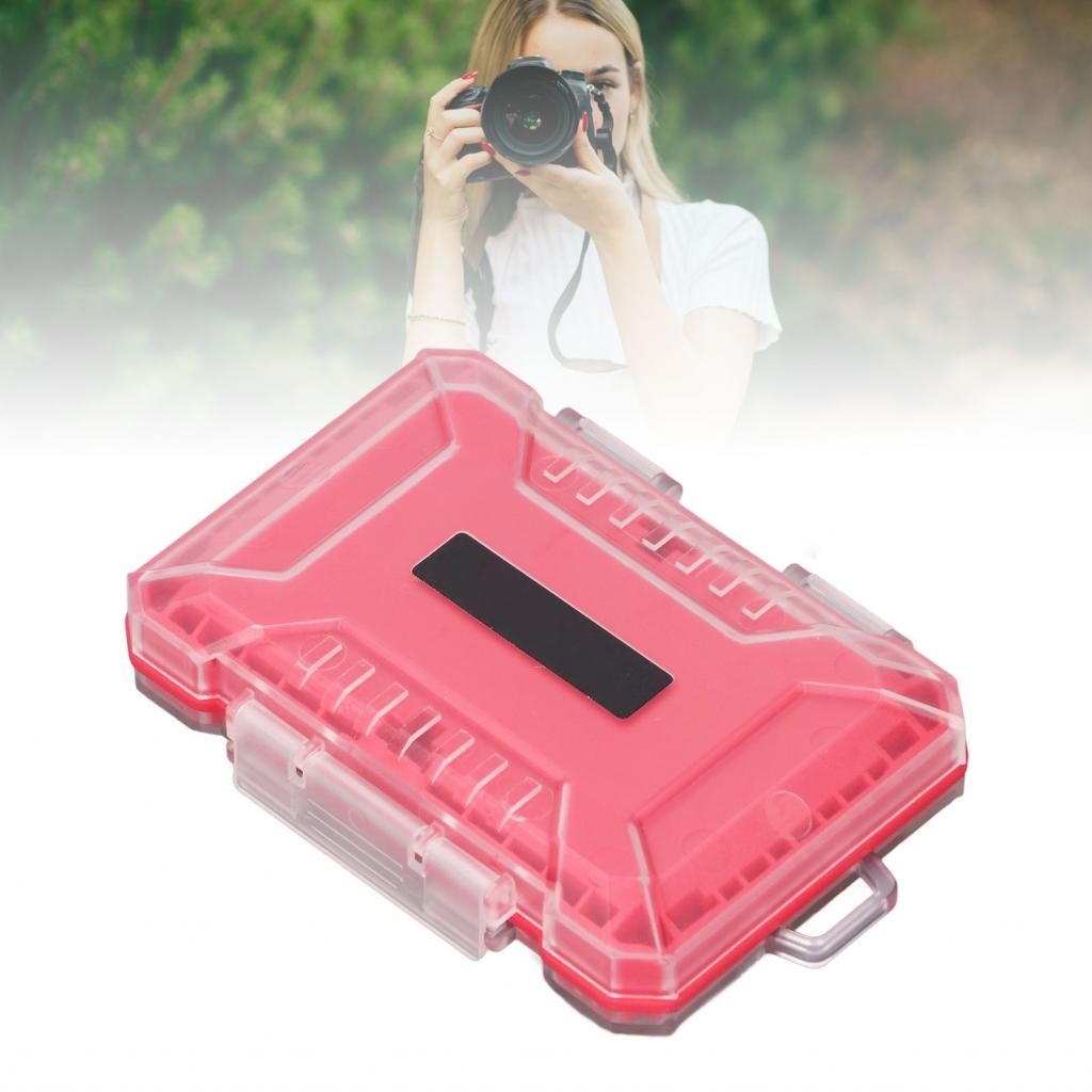 ผู้ถือเคสการ์ดหน่วยความจำพิมพ์ ABS TPE สำหรับการเดินทาง | Shopee Thailand