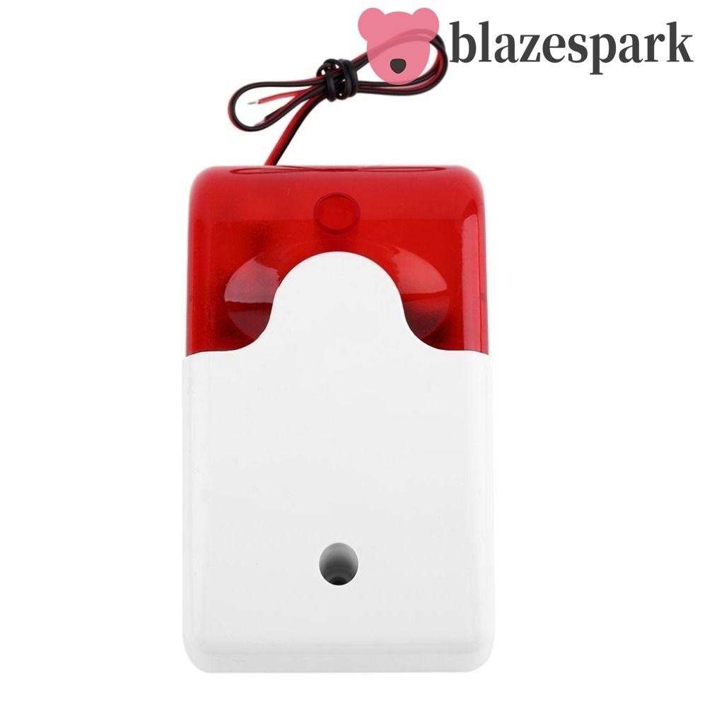 BLAZESPARK เสียงปลุก, เสียงขโมยระบบไฟกระพริบสาย Strobe Siren, ทนทาน ...