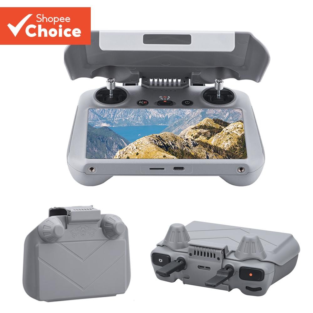 Brdrc Sun Hood RC 2 จอยสติ๊กป้องกันบังแดดสําหรับ DJI Mini 4 Pro/Air 3 การป้องกันแบบเต็มหน้าจอ ...