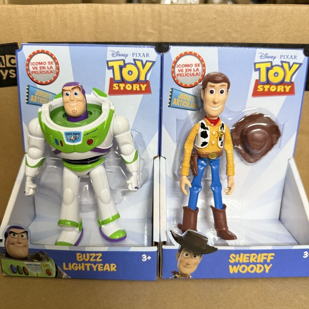 Toy Story Buzz Lightyear Woody คาวบอยทรัมเป็ตรูปตุ๊กตากิจกรรมร่วม ...