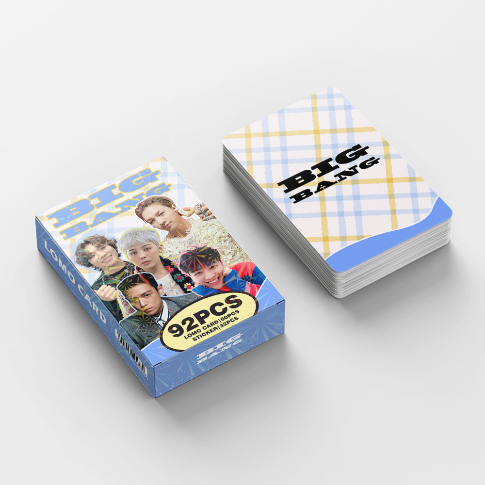 30-124pcs BIGBANG Holographic Lomo Cards G-DRAGON bermensch POWER GD ...