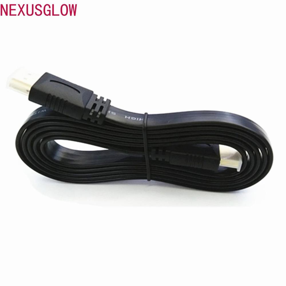 NEXUSGLOW HDMI-Compatible Cable Set Top Box 1080p สาย HDMI Flat Cable ...