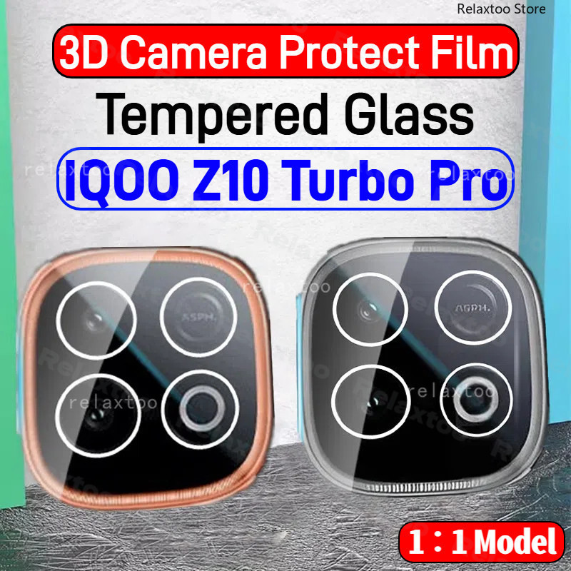 IQOOZ10 TurboPro 5G 3Dกล้องเลนส์ป้องกันฟิล์มสําหรับIQOO Z10 Turbo Pro X Z10X Z10TurboPro 5G 4G ...