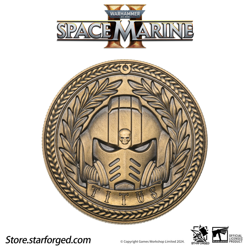 Starsake Star Casting Warhammer 40K สินค้า Star Warrior 2 Titus Badge ...