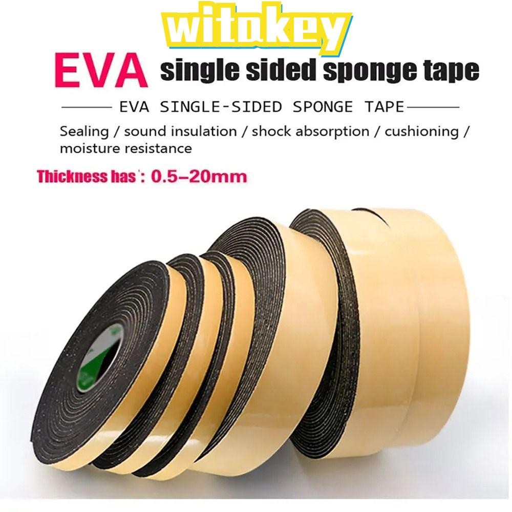 WITAKEY 10M ยางซีลแถบ 1-5 มม.ประตูหน้าต่างหนา Drught Excluder EVA | Shopee Thailand