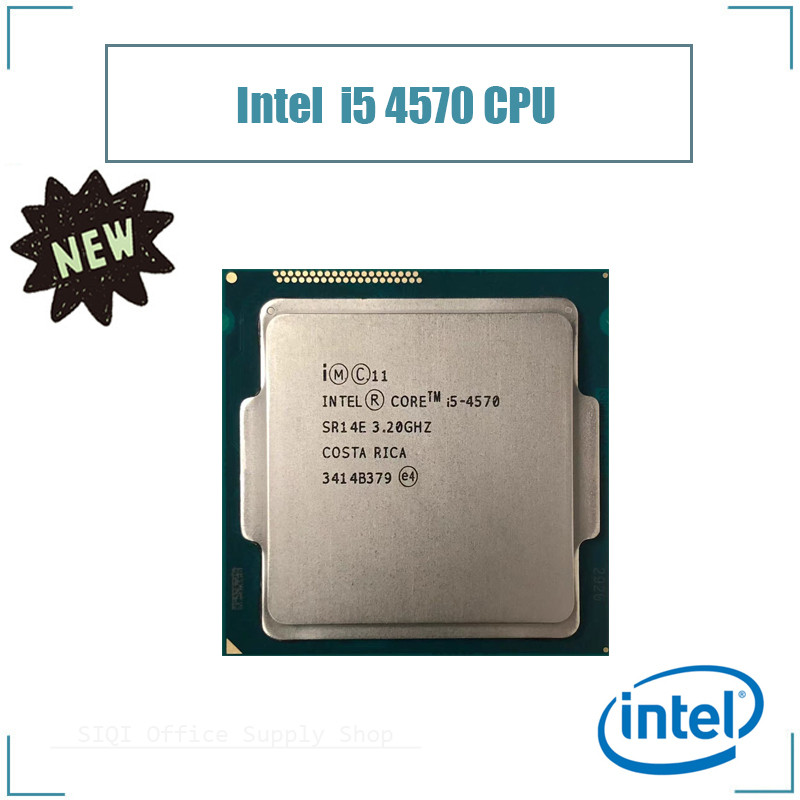 เมนบอร์ด Cpu Intel core i5 4570 รองรับโปรเซสเซอร์ Cpu LGA1150 Quad-core ...