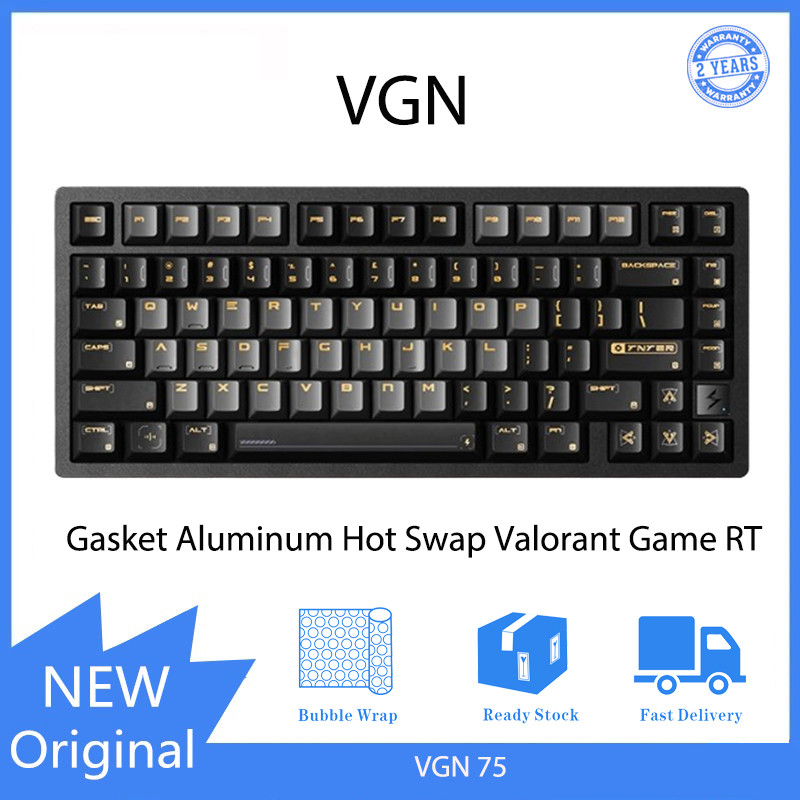 VGN 75 Lightning Aluminium Hot Swap RT Magnetic Switch คีย์บอร์ดเกม ...