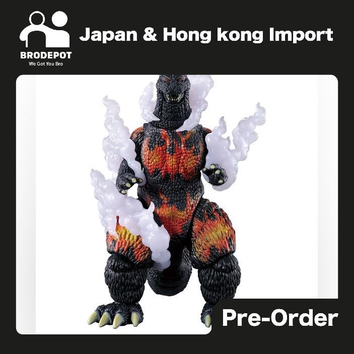 [PO:2025-06] Bandai Godzilla Action Figure Burning Godzilla | Shopee ...