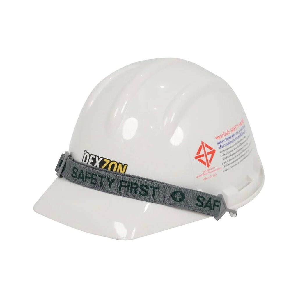หมวกนิรภัย HDPE หมวกเซฟตี้ หมวกก่อสร้าง มาตรฐาน มอก. SAFETY HELMET DEXZON 2332 | Shopee Thailand