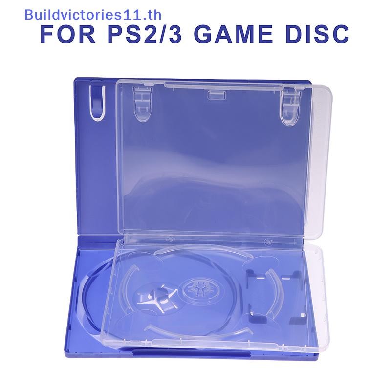 Buildvictories11 สําหรับ PS2 PS3 เกมแผ่นดิสก์กล่องเก็บพลาสติก Double CD ...