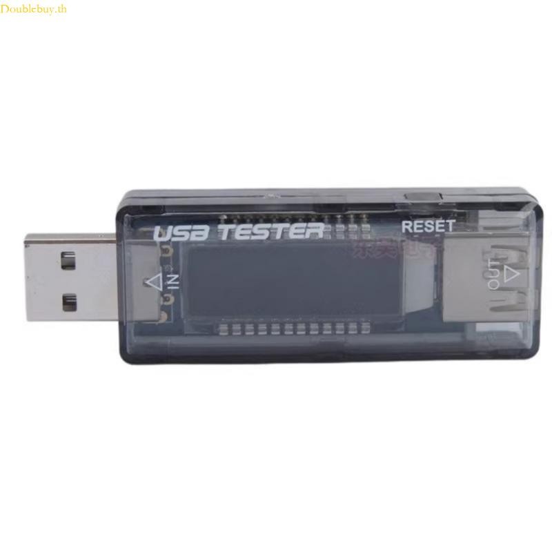 Doublebuy USB Multimeter เครื่องทดสอบพลังงาน USB เครื่องทดสอบปัจจุบัน ...