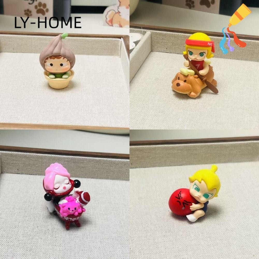 LY Skullpanda กล่อง, POP MART ผู้ผลิตโชคดี Series Heyone Ozai Mini ...