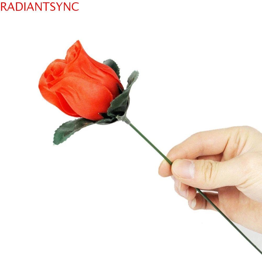 RADIANTSYNC Magic Trick Rose ความแปลกใหม่ของเล่นสนุกเปลวไฟปรากฏดอกไม้ Magic Tricks Mystical Fire ...
