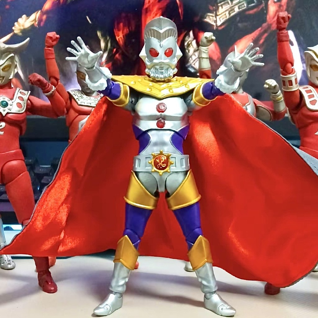 ฟิกเกอร์ของเล่นอุลตร้าแมนขายดี SHF Saironoya Saiga Ultraman King Joint ...